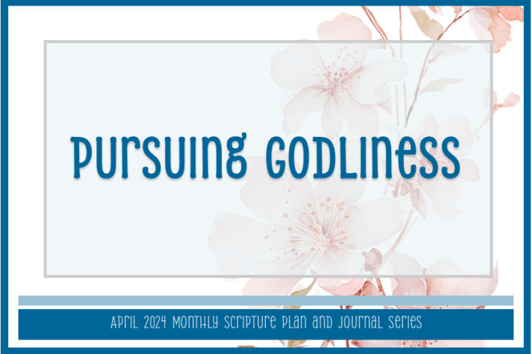 2024 Monthly Scripture Plans – It Starts Small