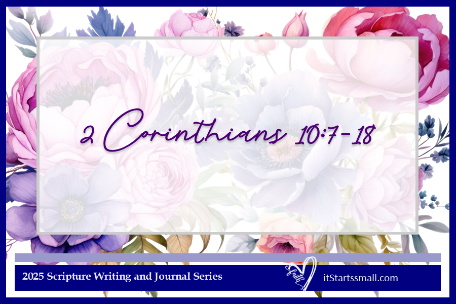 Paul’s Plea: Recognizing True Apostleship – It Starts Small