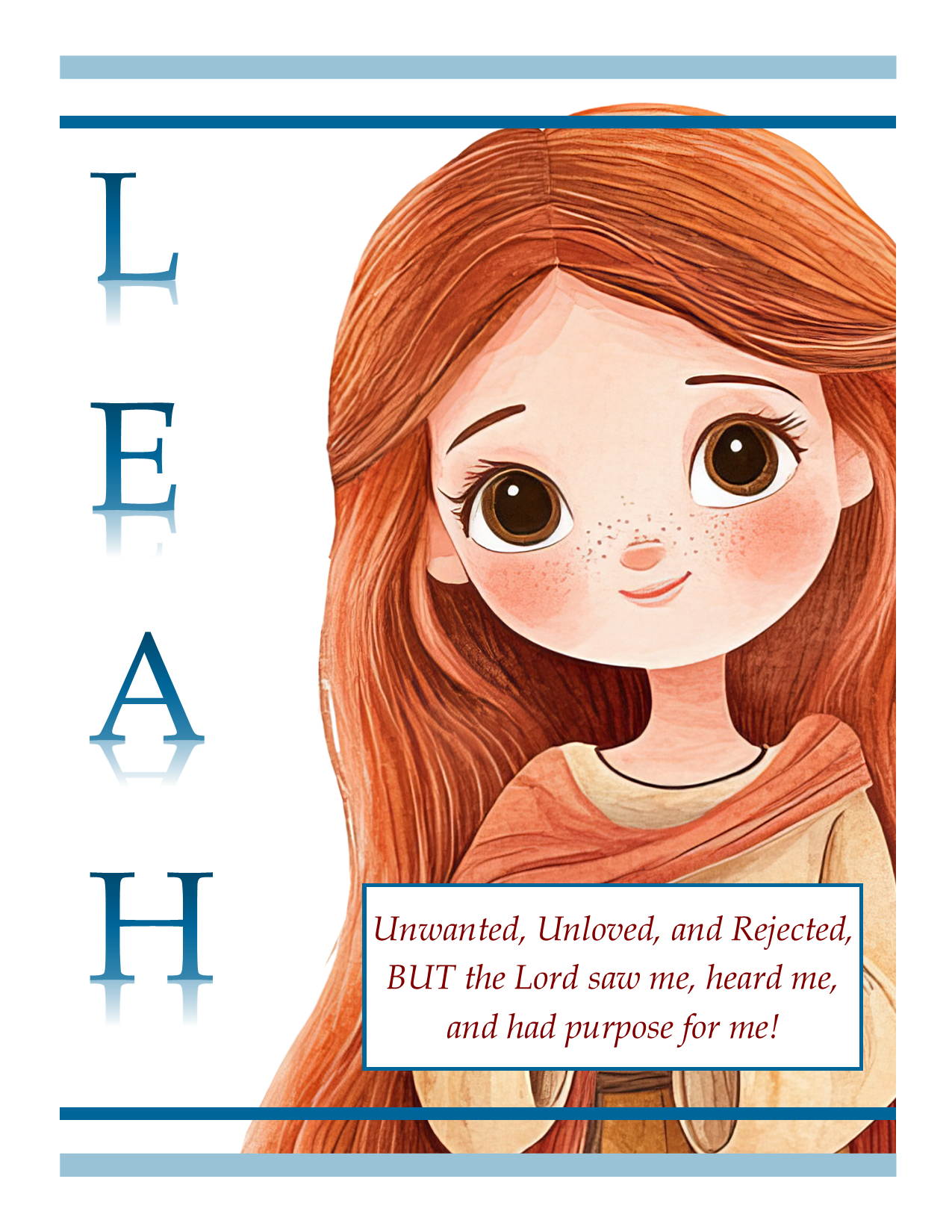 New Character Study Guide: Leah – It Starts Small