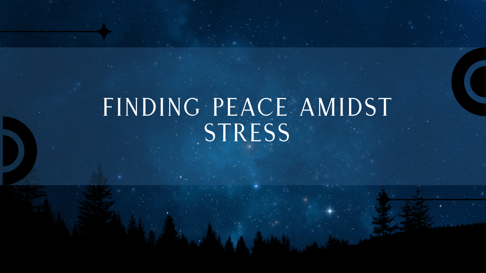 Applying Biblical Principles to Combat Stress – It Starts Small